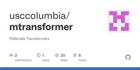 GitHub Usccolumbia Mtransformer Materials Transformers