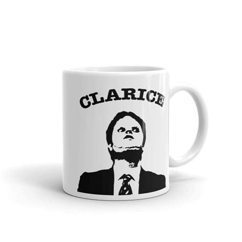 Dwight Clarice Mug Hello Clarice The Office Mug The Office Etsy