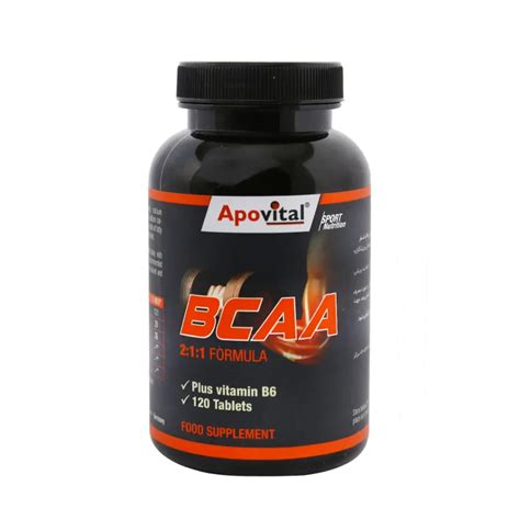 خرید قرص بی سی ای ای(BCAA) آپوویتال 120 عددی - مکمل شاپ