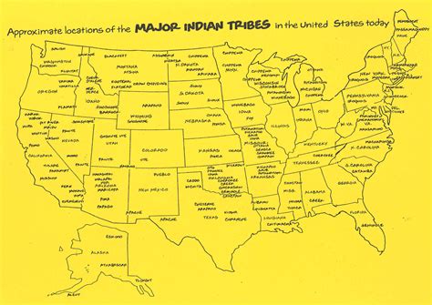 American Map Of Indian Tribes Hayley Drumwright
