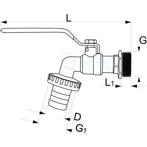Brass Tap Pro With Hose Nozzle Quick Connector
