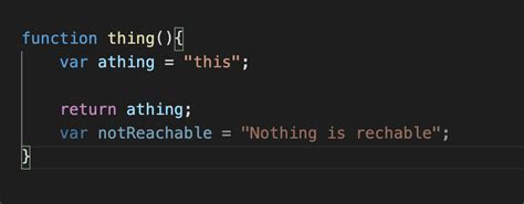 Show Non Reachable Code Issue KamasamaK Vscode Cfml GitHub