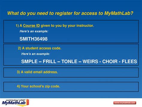 Mymathlab Is Included With Your New Math Textbook Ppt Download