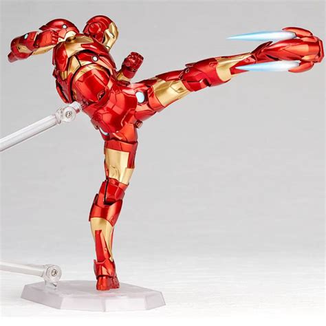 Revoltech Bleeding Edge Iron Man Figure Photos And Order Info Marvel