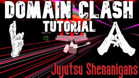 How To Domain Clash In Jujutsu Shenanigans Roblox Youtube