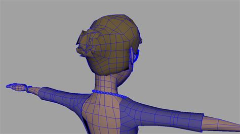 Girl Free 3d Model By Meshmajesty
