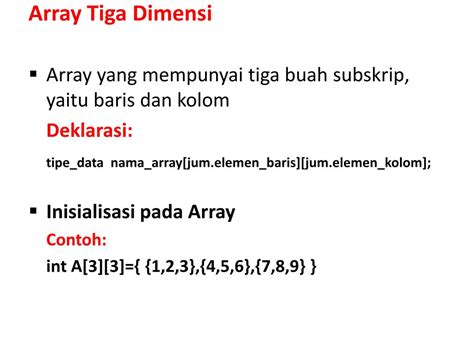PPT Array PowerPoint Presentation Free Download ID 4635305