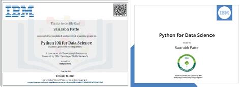 saurabh patte on linkedin ibm cognitiveclass simplilearn ibm