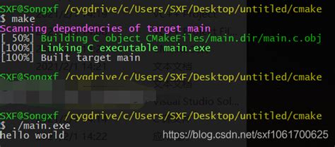 Windows Cmake没有生成makefilecmake G Unix Makefiles Csdn博客