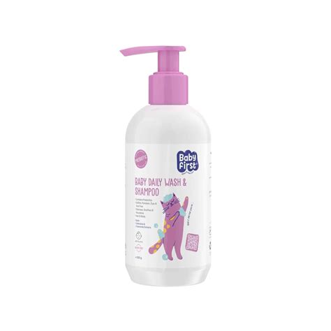 شامپو سر و بدن کودک بیبی فرست وزن 300 گرم