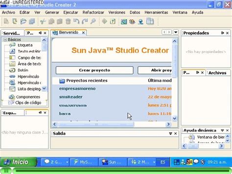 Creando Un Proyecto En Java Studio Creator Parte
