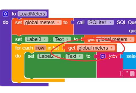 Help With Looping Through Sqlite Result Discuss Kodular Community