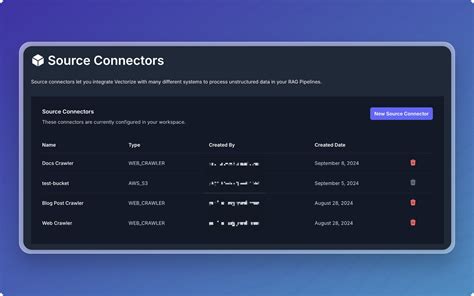 source connectors vectorize docs