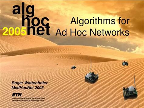 Ppt Algorithms For Ad Hoc Networks Powerpoint Presentation Free Download Id6852312