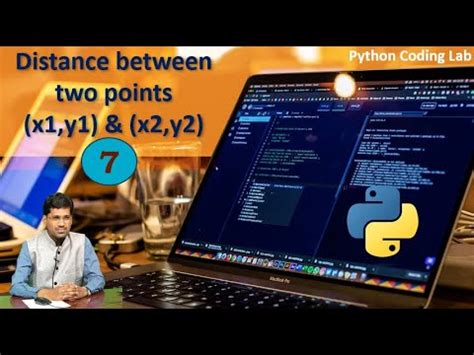 Distance Between Two Points Python Coding Lab JNTUH R YouTube