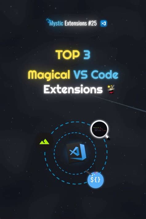 Mystic • Tech • Coding • Html • Css Top 3 Magical Vs Code Extensions