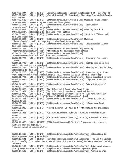 Debug Log Pdf Computing Software