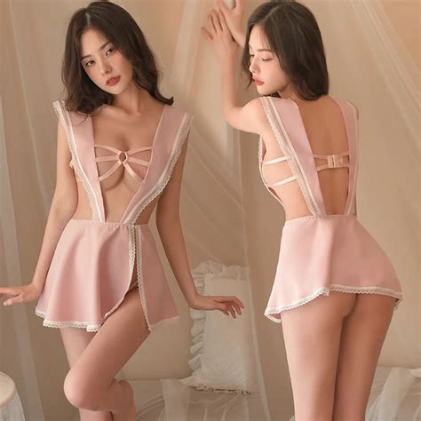 중공 유혹 여자 메이드 복장 오픈 가슴 하인 소녀 코스프레 의상 섹시 란제리 시스루 미니 드레스 유니폼 Buy 투명한 나이트의 뚱뚱한 여성여자 섹시한 밤 드레스뚱뚱한