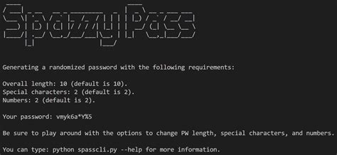 Github Sorzkodespasscli A Random Password Generator With A Cli