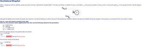 solved gravitational slingshot often in designing