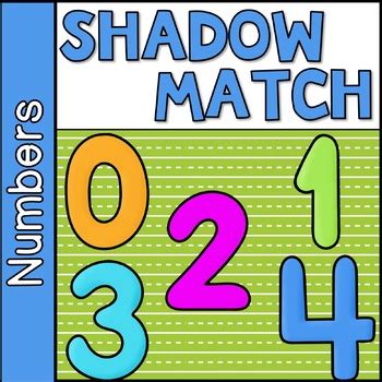 Shadow Matching Numbers By Resources By Rachel TPT
