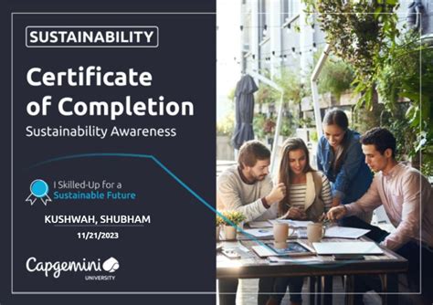 capgemini sustainability for a greener world shubham kushwah posted