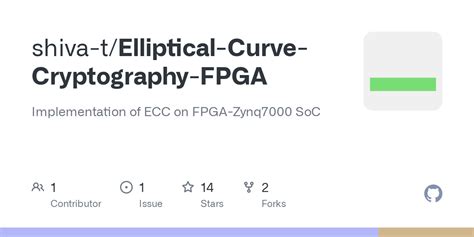 GitHub Shiva T Elliptical Curve Cryptography FPGA Implementation Of ECC On FPGA Zynq SoC