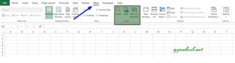 How To Enlarge Text In Excel Using Zoom Functionality With Example