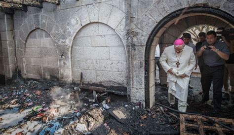 Israel To Compensate Church Torched By Jewish Extremists The Times Of Israel