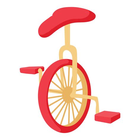 Unicycle Icon Cartoon Style 15071359 Vector Art At Vecteezy