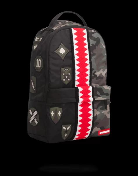 Sprayground Backpackssplit Camo Patches Susy Bags