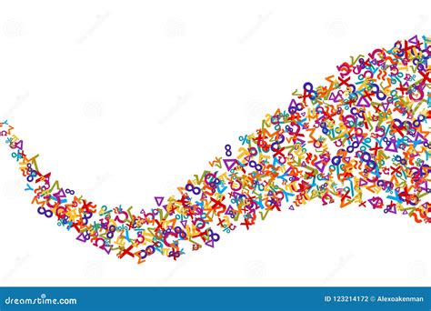 Colorful Mathematics Function Cosine Icon Isolated On White Background Minimalism Concept 3d