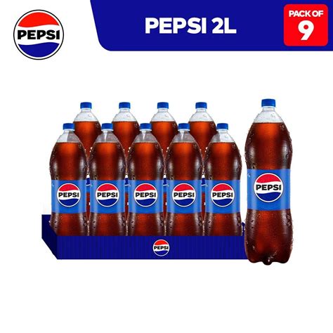 Pepsi Regular Cola 2l Pack Of 9 Shopee Philippines