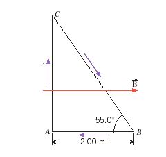 Solved The Triangular Loop Of Wire Shown In The Drawing Chegg Com