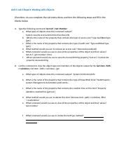 CIS321 U1 Lab4 Report Unit 1 Lab 3 Report Working With Objects Directions As You Complete