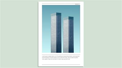 건축 설계 인테리어 포트폴리오 Ppt 템플릿 17매 Pptx