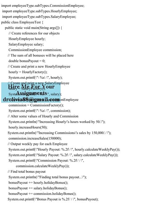 package employeetype employee public class employee { private pdf