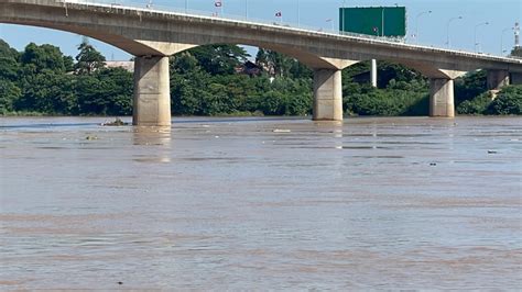 น้ำโขง หนองคายเพิ่มพรวดวันเดียวเป็นเมตร ทำตลิ่งทรุดชาวบ้านผวา