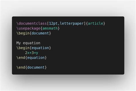 latex and maths equations and environments dev community