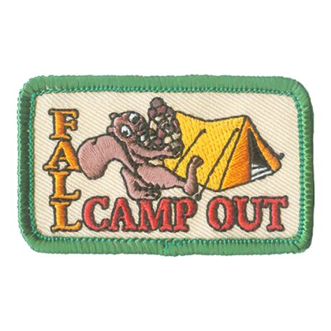 12 Pieces 2 Custom Activity Scouts Applique Fun Patches Fall Camp