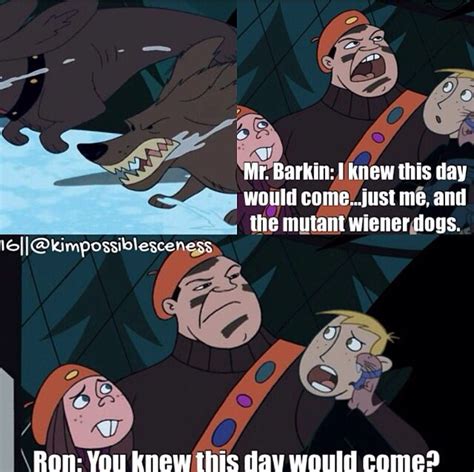 Kim Possible Bonding Season 2 Mr Barkin And Ron Stoppable Kim