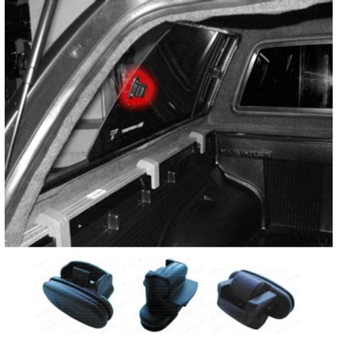Alpha Canopy Sliding Side Window Catch Single Hilux Vigo Revo Ranger Dmax Navara D40 Np300