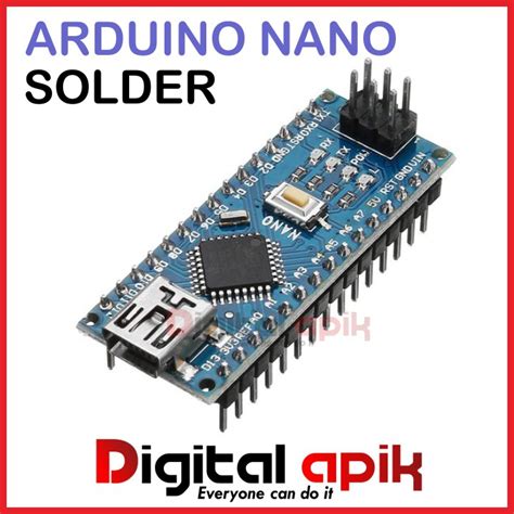 Jual Arduino Nano Ch340 V3 Compatible Atmega328p Sudah Solder Shopee Indonesia