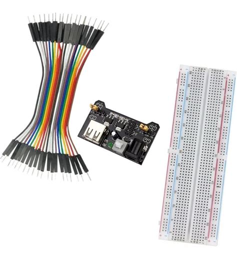 Kit Prototipagem Protoboard Básico Para Arduino 42 Peças Sc Kpb02 Smartcomp Seu Fornecedor