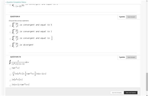 solved question completion status question 7 1 points save