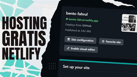 CARA HOSTING WEBSITE GRATIS & MUDAH DI NETLIFY - YouTube