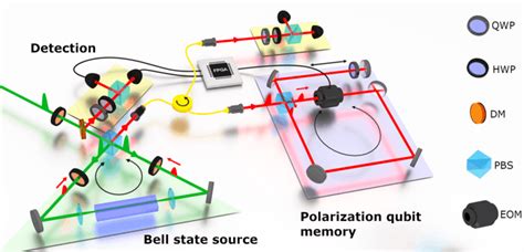 spooky action first programmable all optical quantum qubit memory