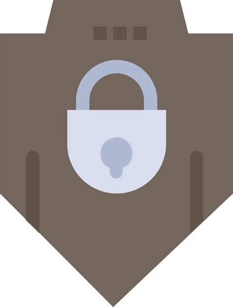 Internet Password Shield Web Security Flat Color Icon Vector Icon Banner Template 18016123