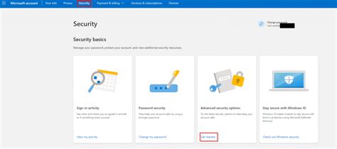 Review And Improve Security Settings For Your Microsoft Account I