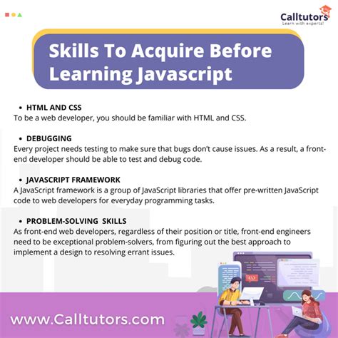 Skills To Acquire Before Learning Javascript R Statisticszone